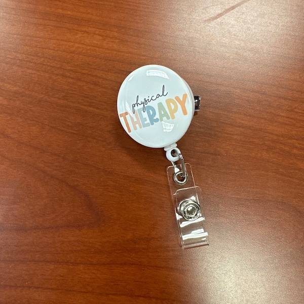 Labor and Delivery Nurse Gift Badge Reel Wood Retractable ID Holder OB ...