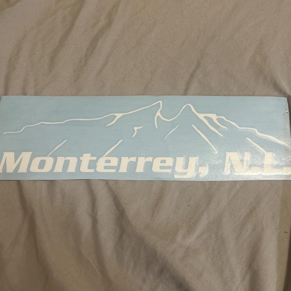 GTO Letters Decal Car Window Laptop Map Vinyl Sticker Estado Guanajuato ...