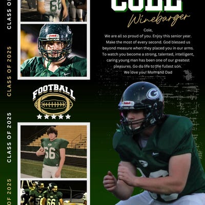 Brother Photo Collage Template DIY Editable Canva Custom Personalized ...