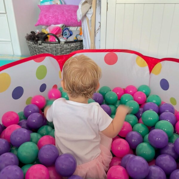 Soft Play Ball Pit, Large White Ball Pit, Soft Play Equipment, Gift for ...