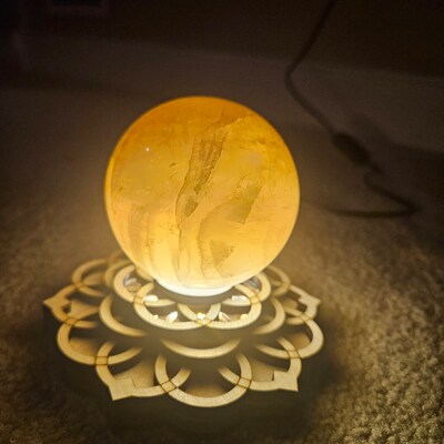 Cauldron Light Sphere Stand - Etsy