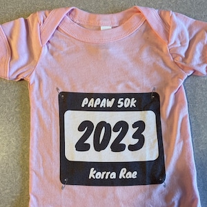 Editable Race Bib Fully Customizable Template • Editable Running Bib ...