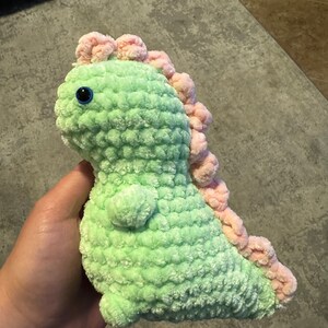 Dinosaur Jurassic World No Sew Crochet Pattern, No Sew Amigurumi ...