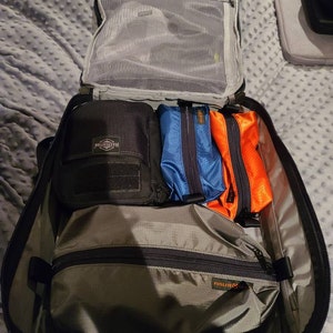 Small 300d Ripstop Nylon Box Pouch Blaze Orange - Etsy