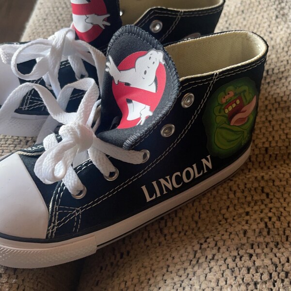 Ghost Buster Custom Converse - Etsy