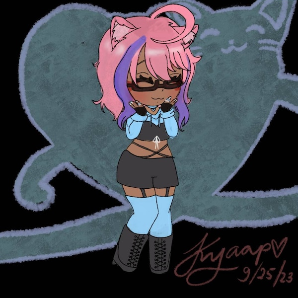 Live2d Vtuber Model for Commercial Use! Girl Dolphin Vtuber (ready to ...