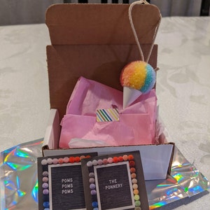 Sprinkle Mochi Donut Pom Pom Christmas Ornament - Etsy