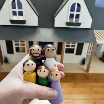 Cottage Girl Paper Doll Digital Download Color Yourself Pdf Download ...