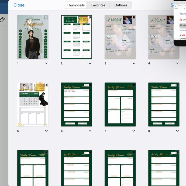 Jungkook Golden 2024 Desk Calendar, BTS Merch, Jungkook Merch, Kpop ...