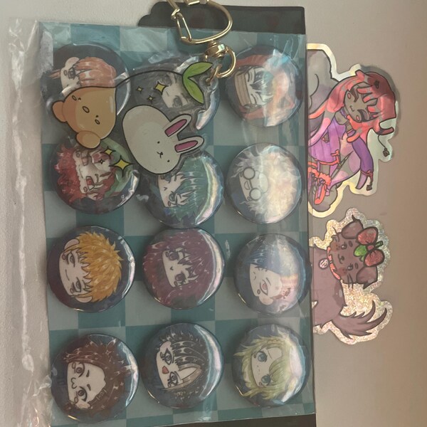 Omori Character Pins (series 1) - Etsy