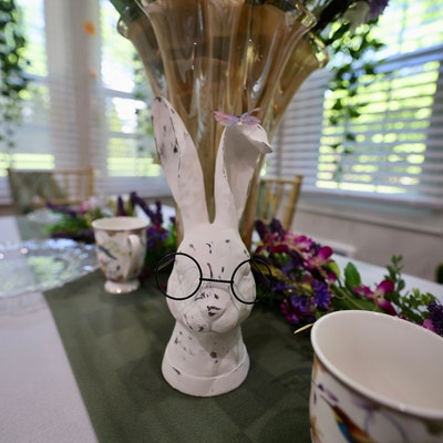 Ivory Sparkle Standing Party White Mouse Home Christmas Decoration 15 ...