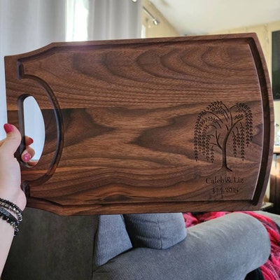 Personalized Cutting Board, Engraved Cutting Board, Buck, Deer, Game ...