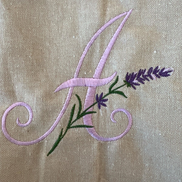 MACHINE EMBROIDERY DESIGN - Letter G, Vintage Letter Embroidery Design ...