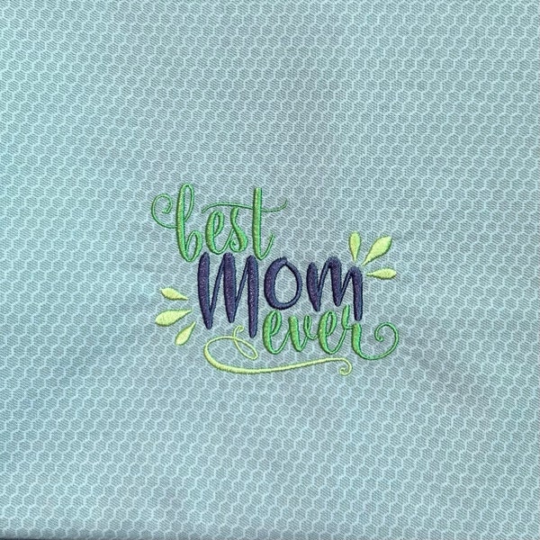 Best Mom Ever Embroidery Design - 4x4 5x7 Sizes Included - Mother ...