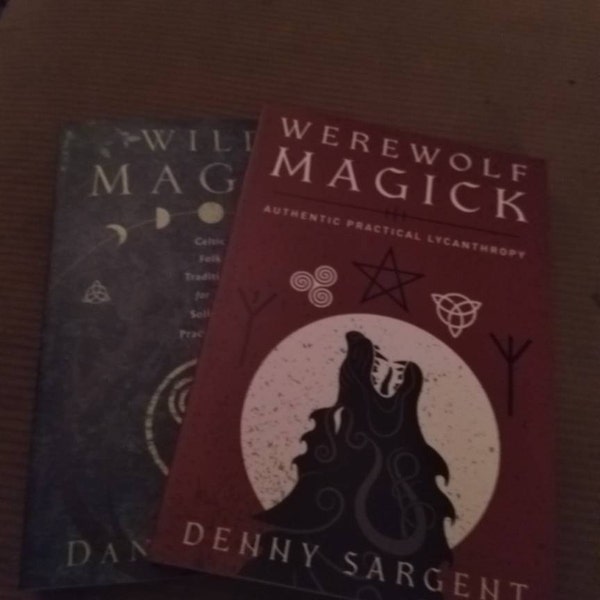 Werewolf Magick Book Authentic Practical Lycanthropy Witchcraft Witch ...