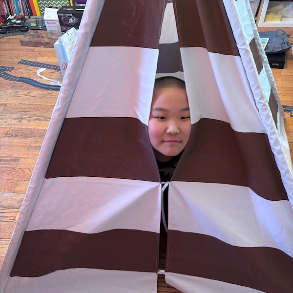 Custom Personalized Children's Play Tepee - Child Fort Teepee for Boys ...