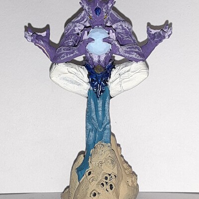 Fishfolk Merfolk Monk Shrine Premium 3D Printed Miniatures - Etsy