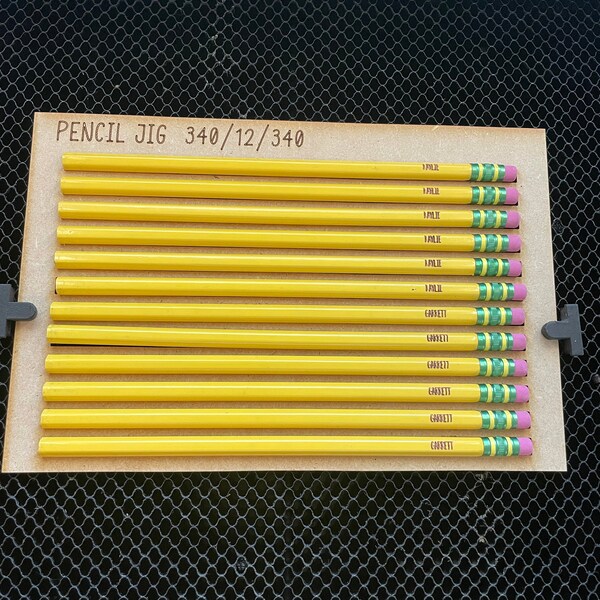 SVG File: Custom Pencil Jig for Laser Cut, Glowforge, Cnc, SVG File - Etsy