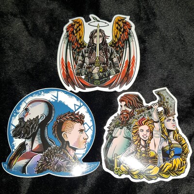 Alan Wake 2 Inspired 10x10cm Stickers - Etsy