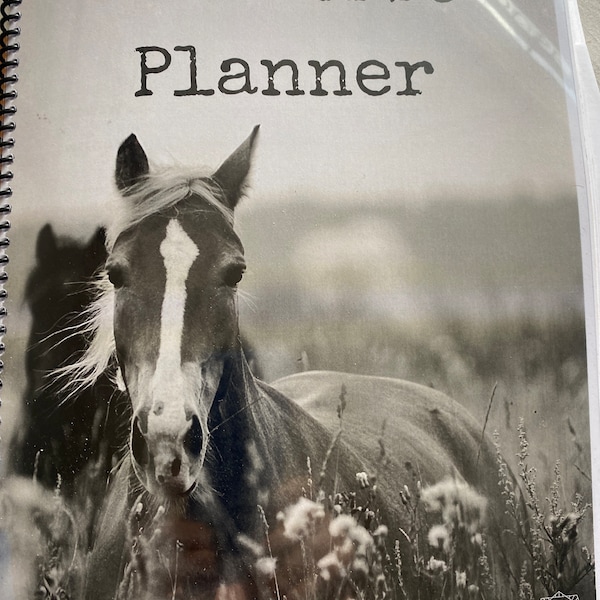 The Horse Planner (physical Item)- Total Equine Record Book to Track ...