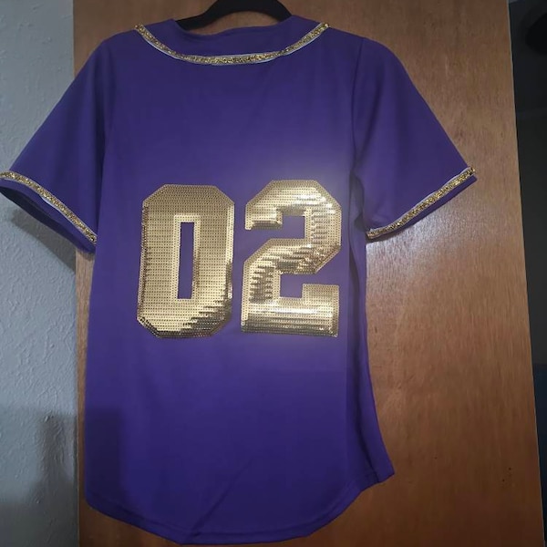 8in Sequin Iron-on Numbers W/ or W/o Bordering - Etsy