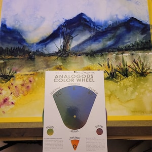 The Original Analogous COLOR WHEEL Hal Reed - Art Supplies - Oil ...
