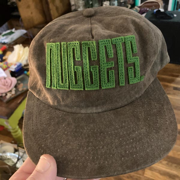 Washed Cotton Field Trip Hat With Custom Wool Felt Lettering - Etsy