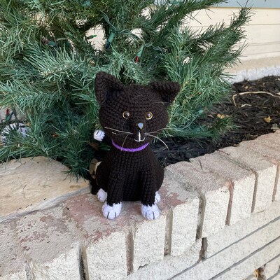 Crochet Cat Pattern Cat Amigurumi Pattern Crochet Cream Cat - Etsy