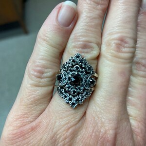 Gothic Cosmos Moon Engagement Ring Set Silver Moon and - Etsy UK