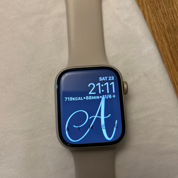 9 Custom Apple Watch Face Wallpaper, Aesthetic Smartwatch Background ...