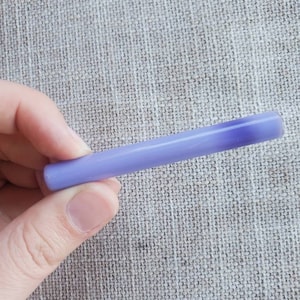 PURPLE Glass Blown One Hitter for Your Hitter Box / Dugout Box please ...