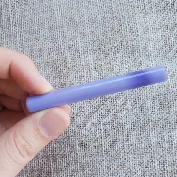 PURPLE Glass Blown One Hitter for Your Hitter Box / Dugout Box (please ...