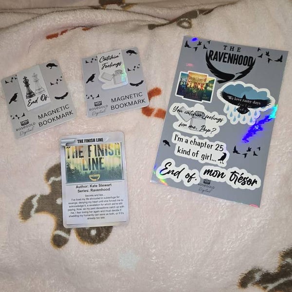 Flock Ravenhood Inspired Sticker, Chapter 25 **OFFICIALLY LICENSED** - Etsy