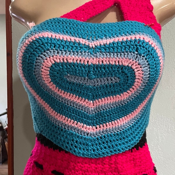 Sweetheart Top Crochet Pattern Original Design! - Etsy