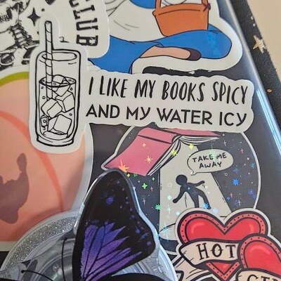 STFUATTDLAGG, Like a Good Girl, Large Bookish Sticker, Ereader ...