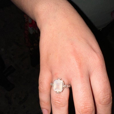 2.55cts Alexandrite Gemstone Engagement Ring, Alex Stone Ring, Bridal ...