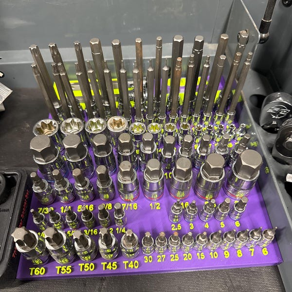 Metric Long Hex Socket Organizer - Etsy