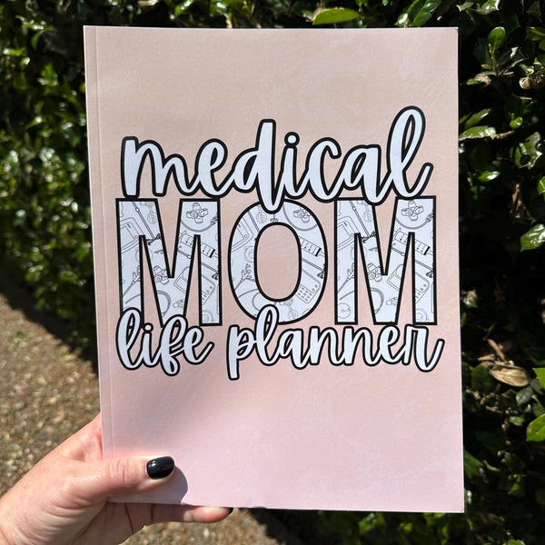 PRINTABLE Medical Mom Life Planner 2024 Jan-dec Daily Weekly Monthly ...
