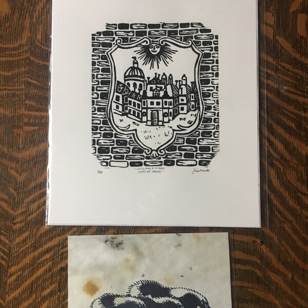 Raven Lino Print | Raven Print | Raven and Moon Art | Edgar Allen Poe ...