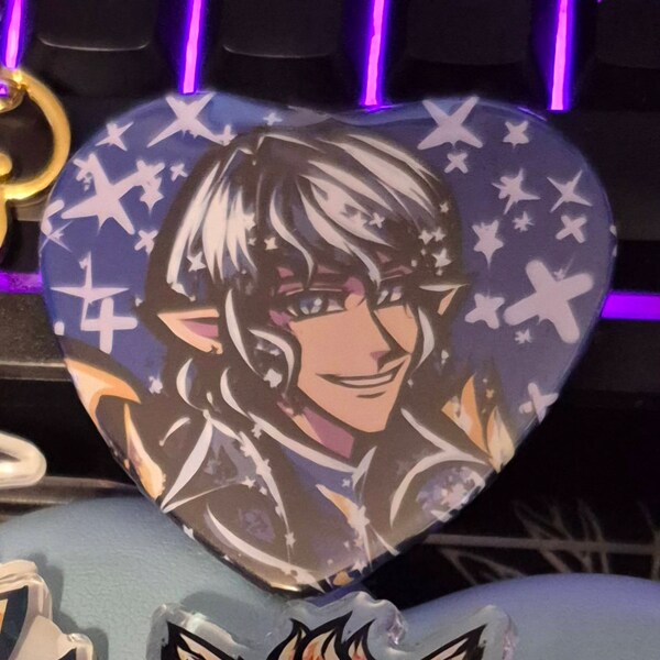 FFXIV Heart Badges - Etsy