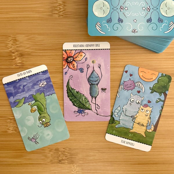 Little Monsters Lenormand Deck - Featuring the Monstarot Characters by ... Little Monsters Lenormand Deck - Featuring the Monstarot Characters by ...