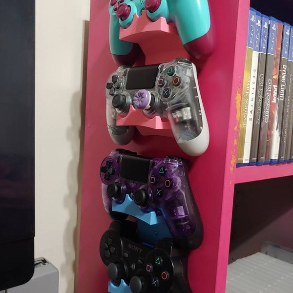 PS4 Dual (2) Playstation Dualshock 4 Wall Mount - Etsy
