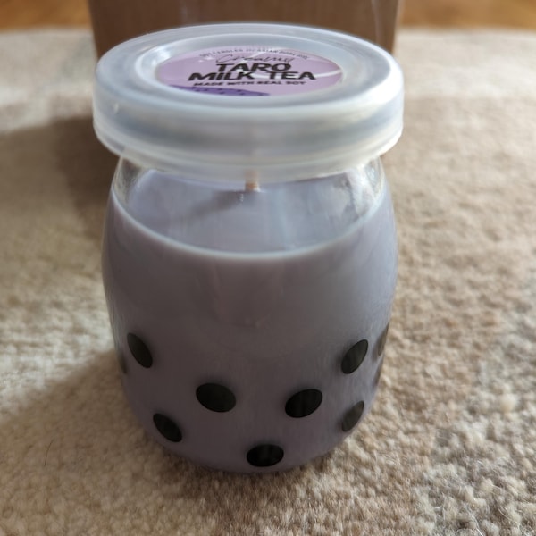 The Jasmine Milk Tea Candle - Etsy