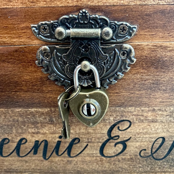 Add a Lock and Hasp to Any Card Box - Etsy