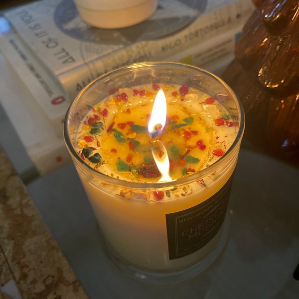Christmas Morning Candles - Holiday Crystal Candle - Christmas Candle ...