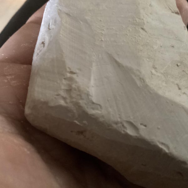 Edible Calaba Clay - African White Chalk - Pure & Natural 330g / Black ...