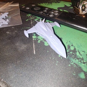 Rodger Young Corvette Ship 1, 3, 6 or 12 Resin Model Custom Starship ...