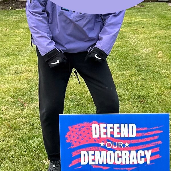 What is Democracy Yard Signs, 10 Pack With Free Shipping, Print on Both ...