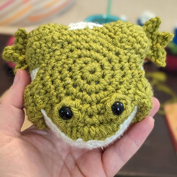 Crochet Cactus Frog Pattern With Removable Pot | English | Amigurumi ...