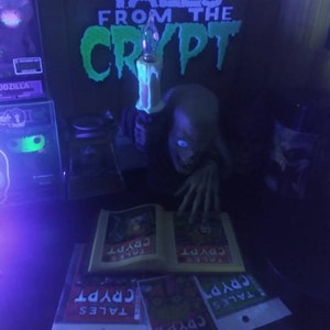 Tales From the Crypt Logo Shelf Art, Movie Room Display Complement ...